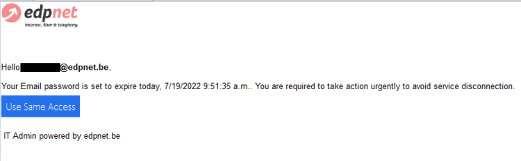 Edpnet network info | Known issues & scheduled maintenances